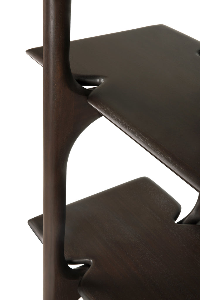 Ethnicraft Mahogany Dark Brown PI Rack – Bayside Furniture