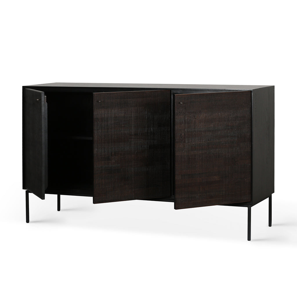 Ethnicraft Teak Grooves Sideboard – Bayside Furniture