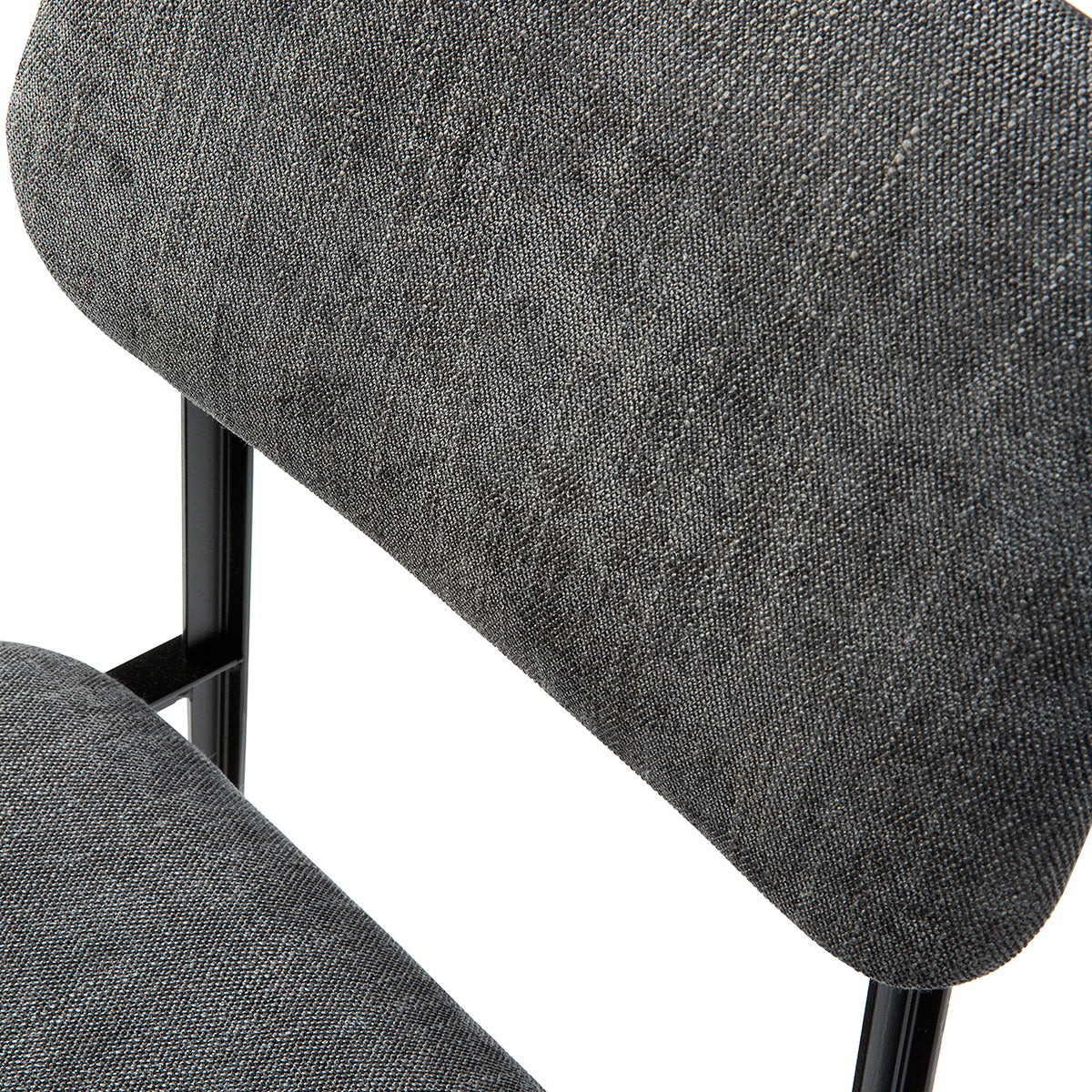 Ethnicraft DC Dining Chair Dark Grey – Bayside Furniture